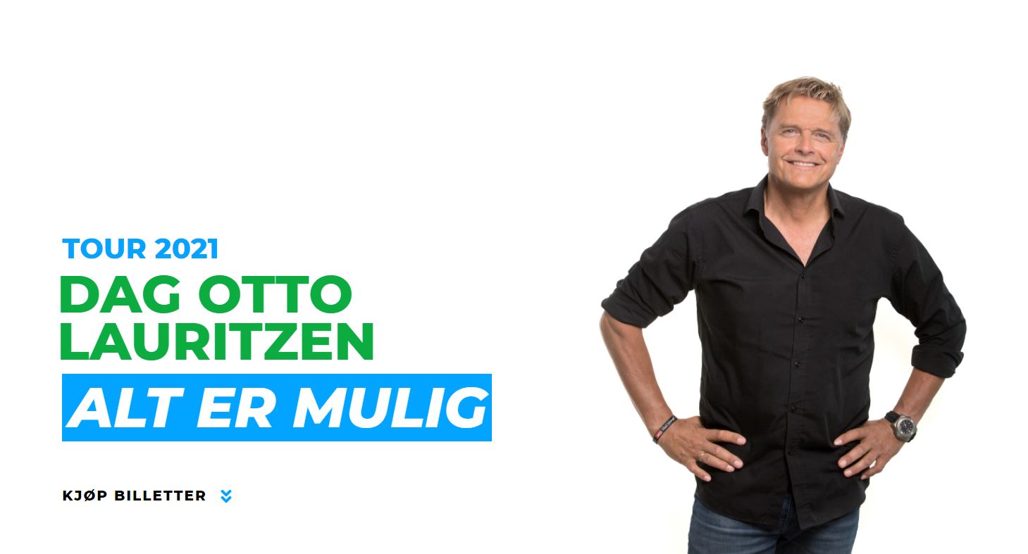 Opplev Dag Otto Lauritzen Live - Finn nærmeste arrangement her